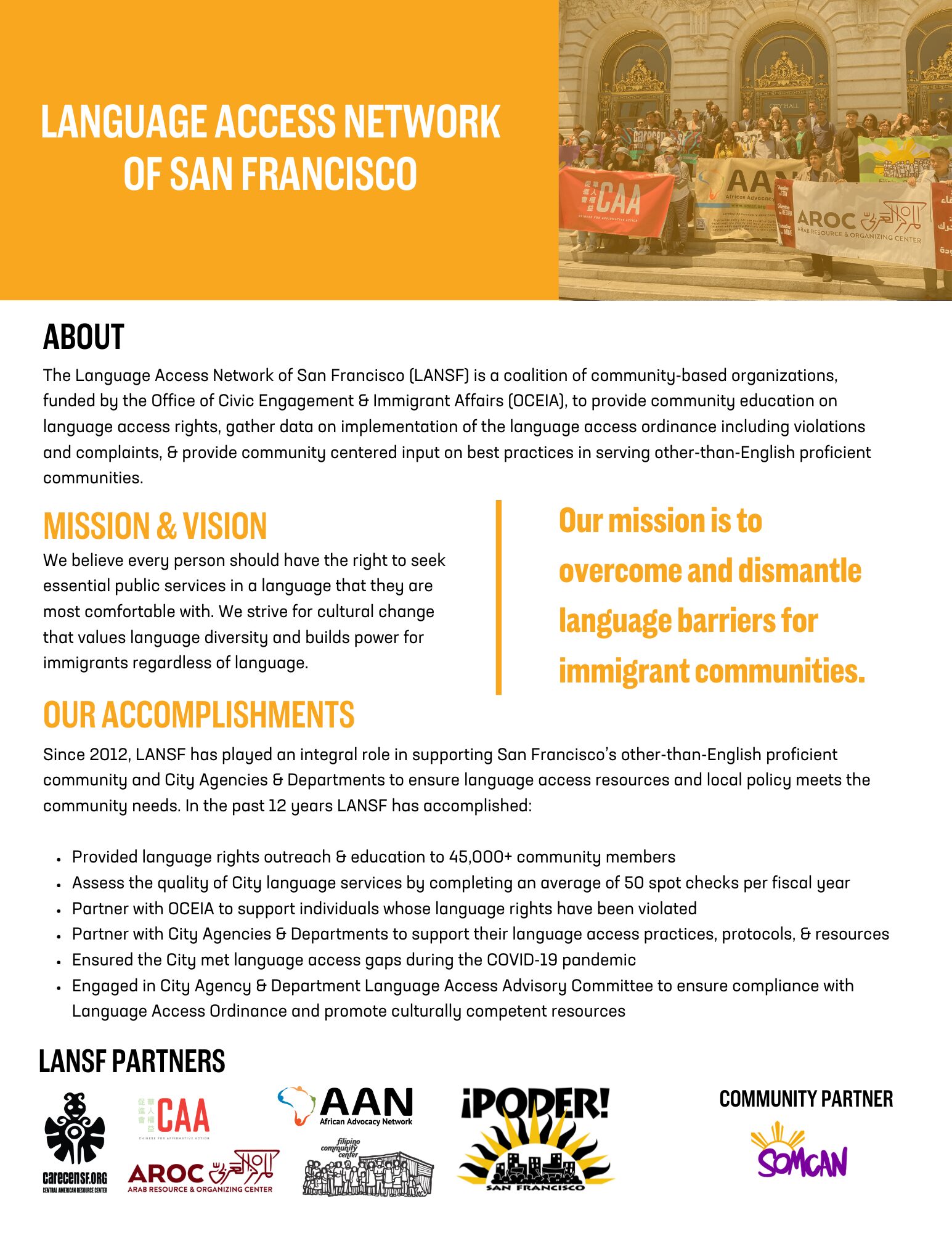 Language Access Network - CAA