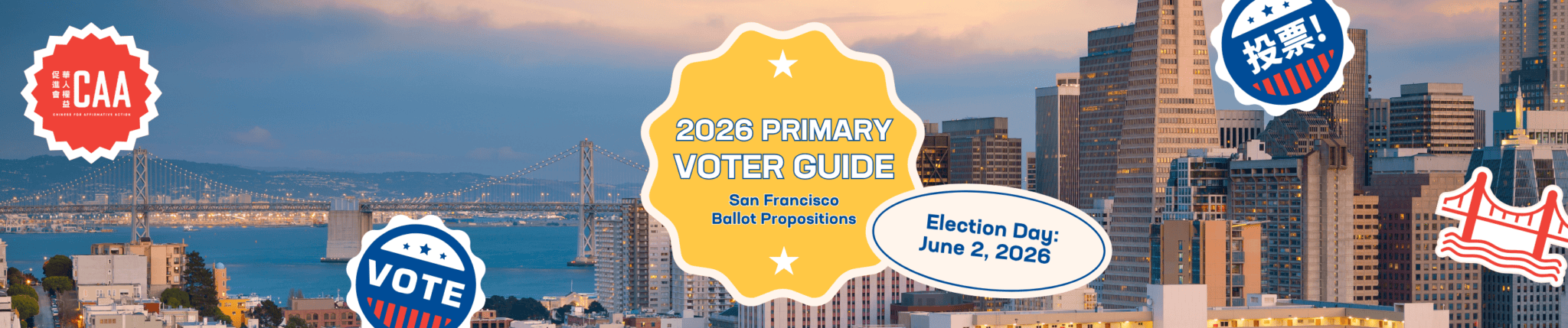 CAA 2026 Primary Election Voter Guide - San Francisco - CAA